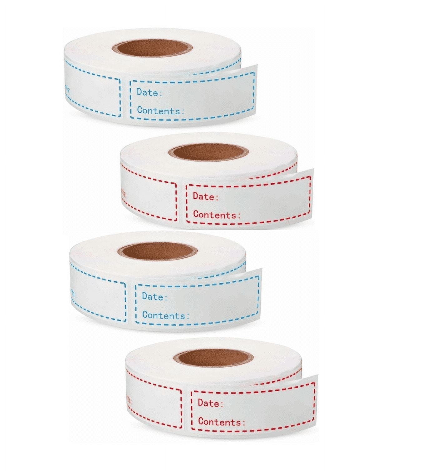 500 Self-Adhesive Jam Labels, Freezer & Jar Labels for Bottles, Mason ...