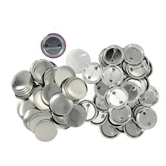 Blank Button Pins
