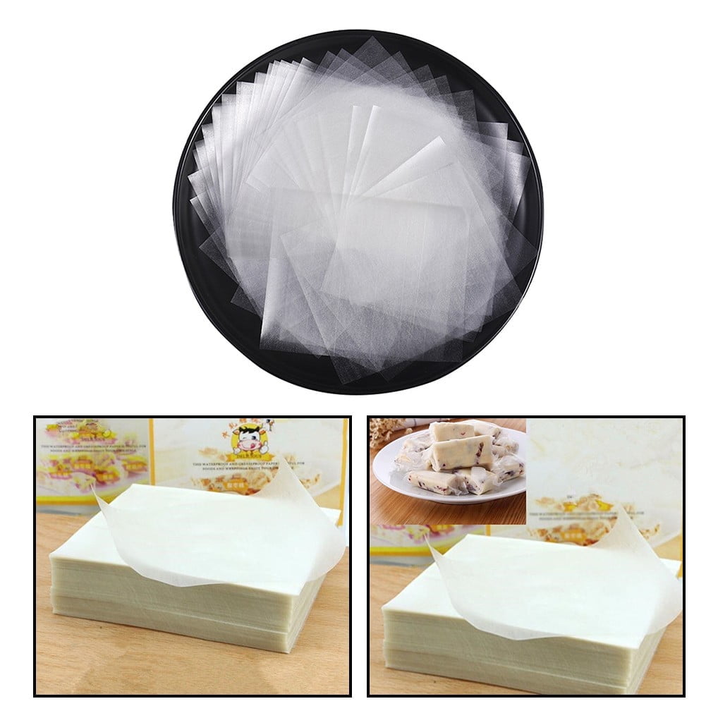 500 Sheets Edible Glutinous Rice Paper Xmas Wedding Candy For Food ...