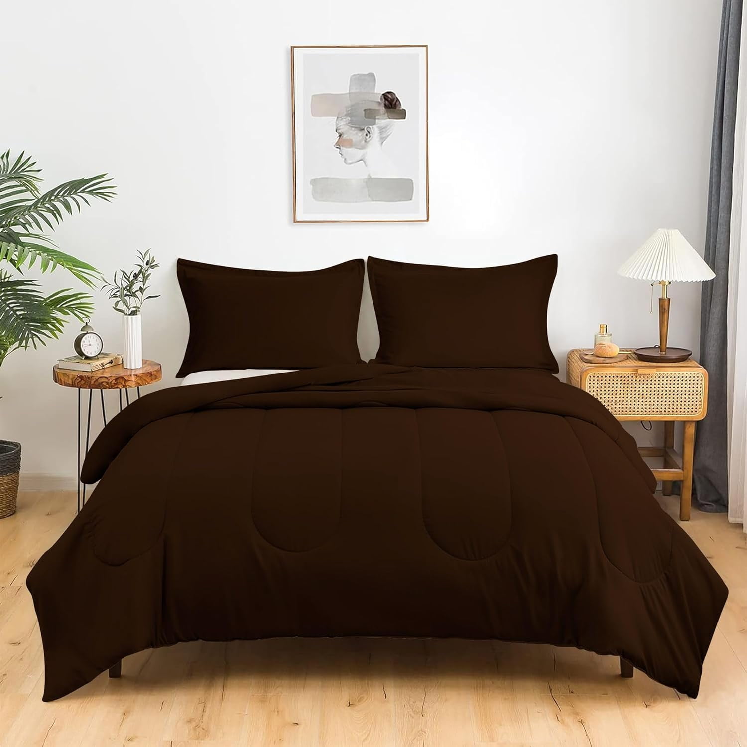 500 TC Egyptian Cotton Comforter | Thicker Design | 300 GSM | Soft ...