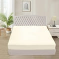 500-TC Supima Cotton Full Fitted Sheet Only (54" x 75"+7") Size,Ultra ...