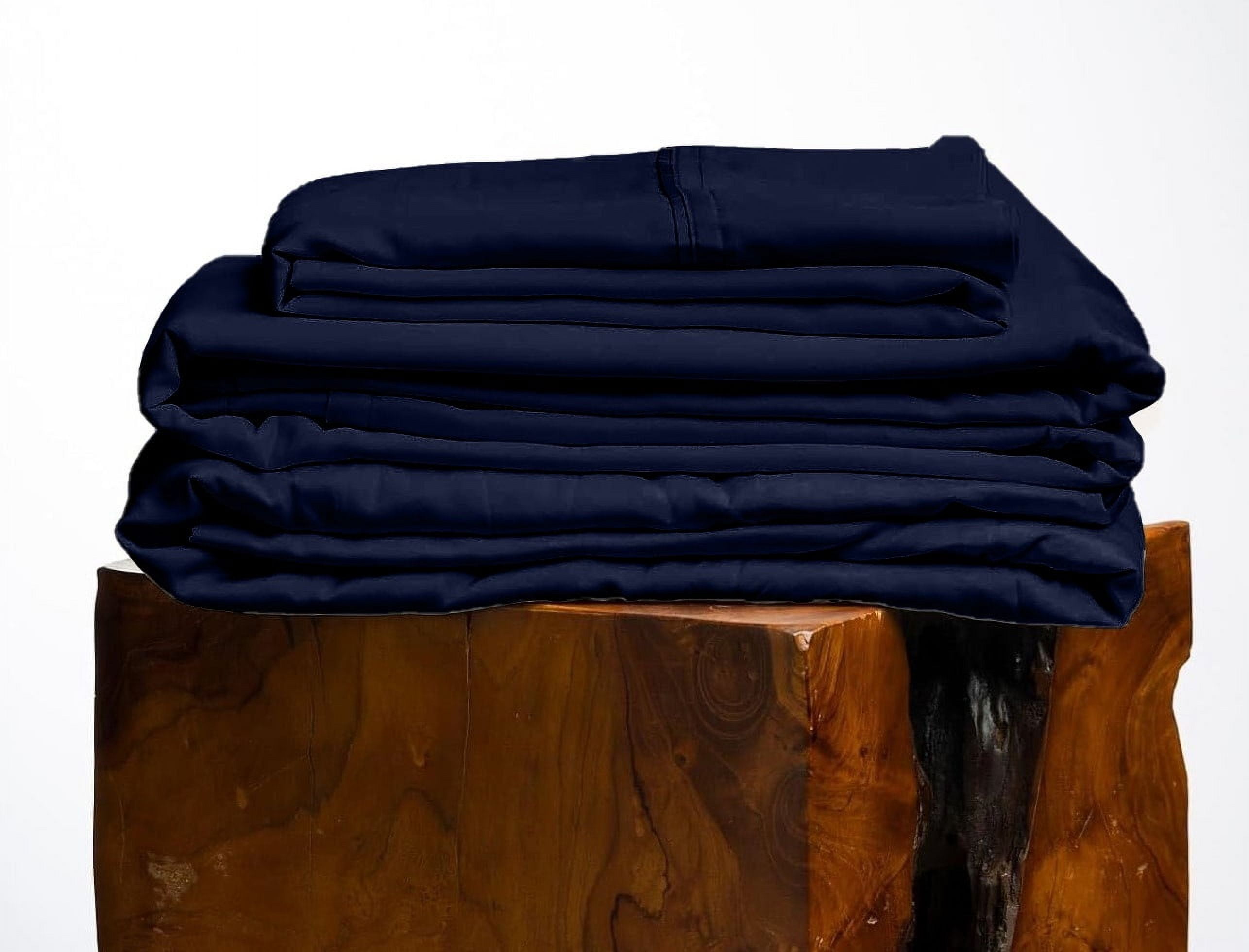 500 Thread Count, 100% Giza Egyptian Cotton Bedding Set, 4-PC Sheets ...
