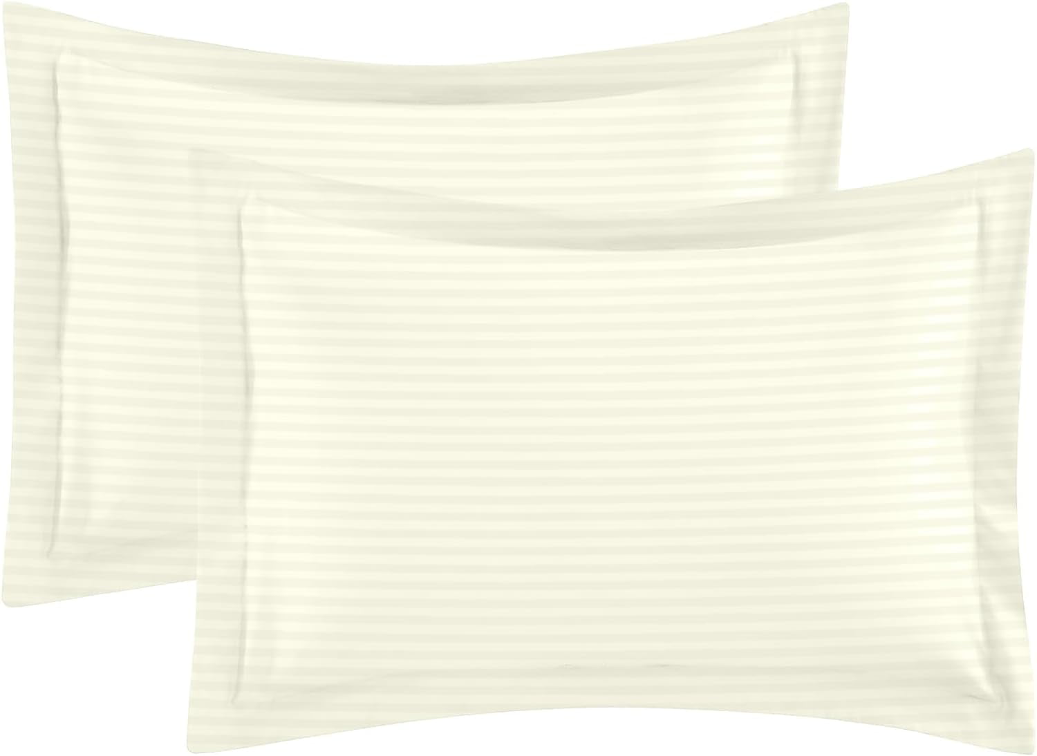 500 Thread Count Egyptian Cotton Pillow Shams, 2-Pack –Pillow Covers ...