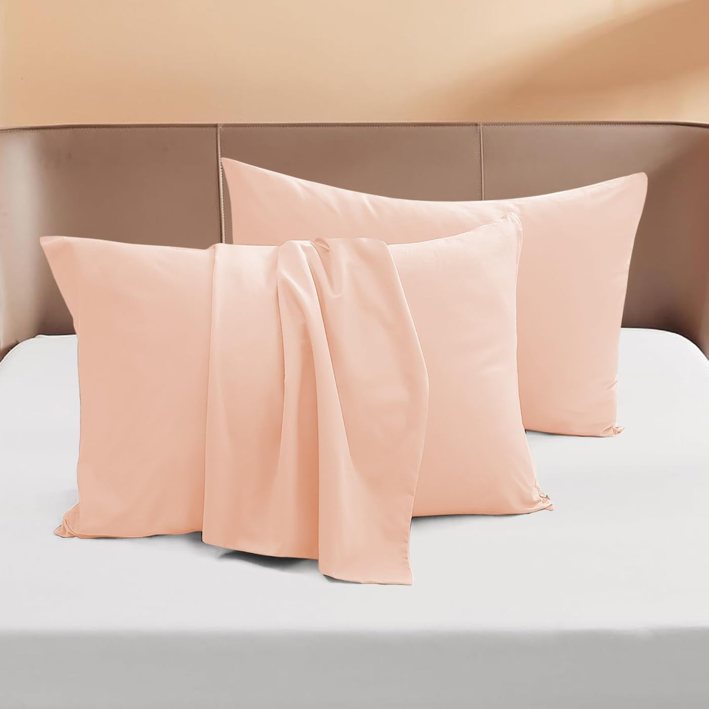 500 Thread Count Egyptian Cotton Pillowcases, 2-Pack –Pillow Covers for ...