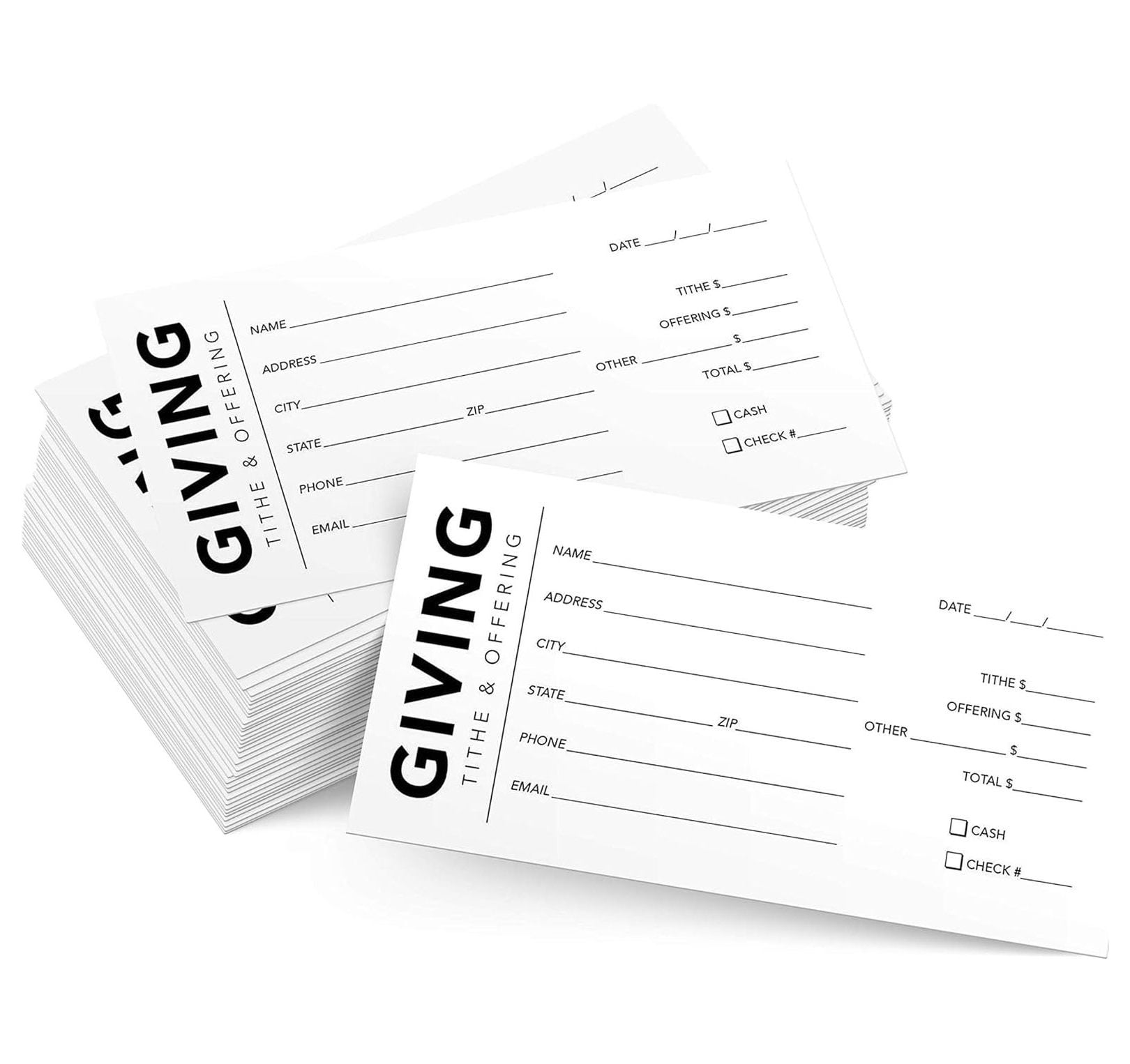 500 Tithes and Offering Envelopes for Church | Tithe Envelopes for ...
