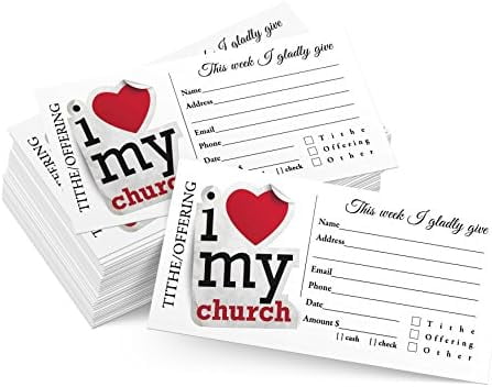 500 Tithes and Offering Envelopes for Church | Tithe Envelopes for ...