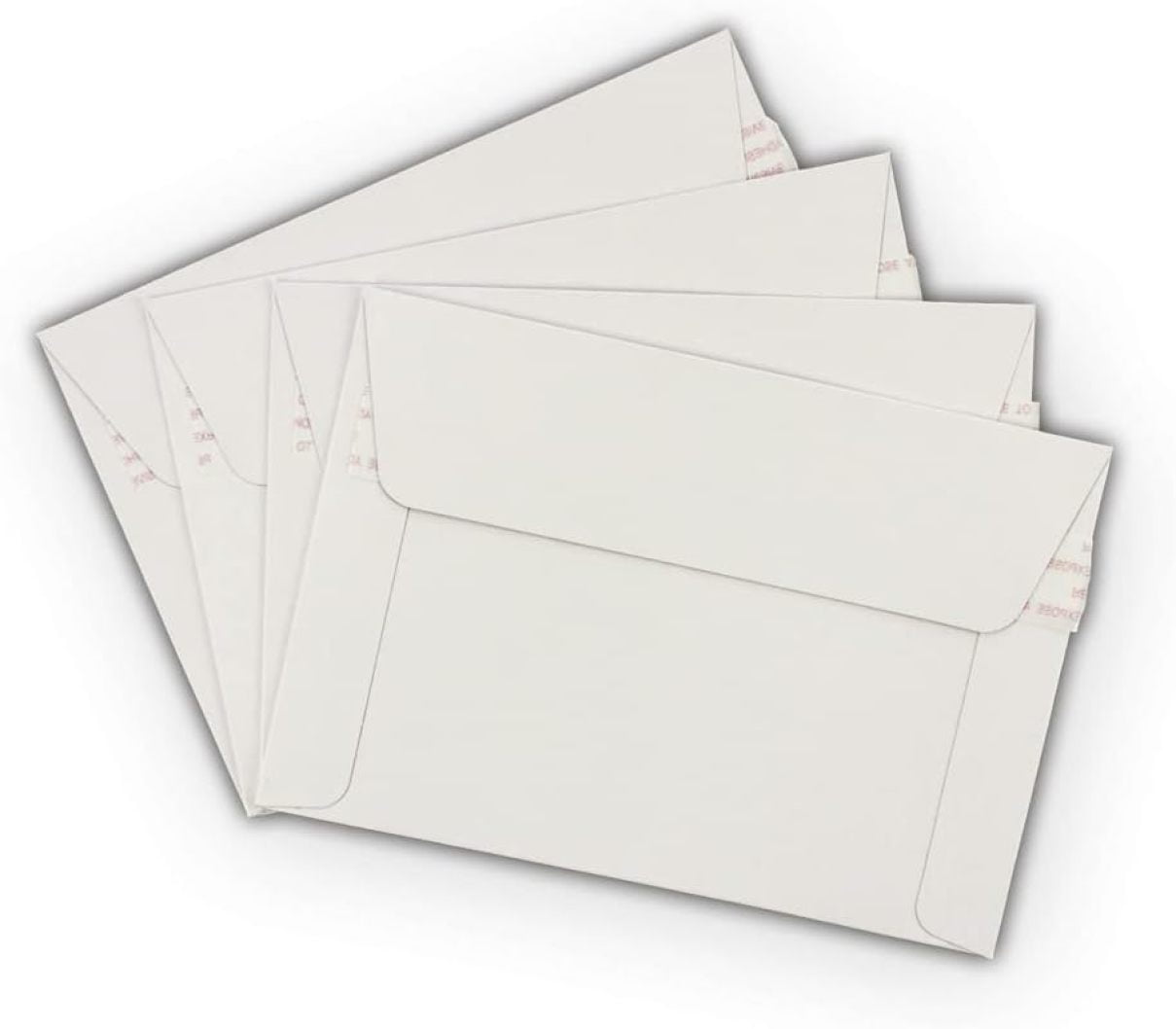 500 WMZP 6.5 x 4.5 Rigid Photo Mailers Stay Flats White Cardboard Self Seal Envelopes - Walmart.com