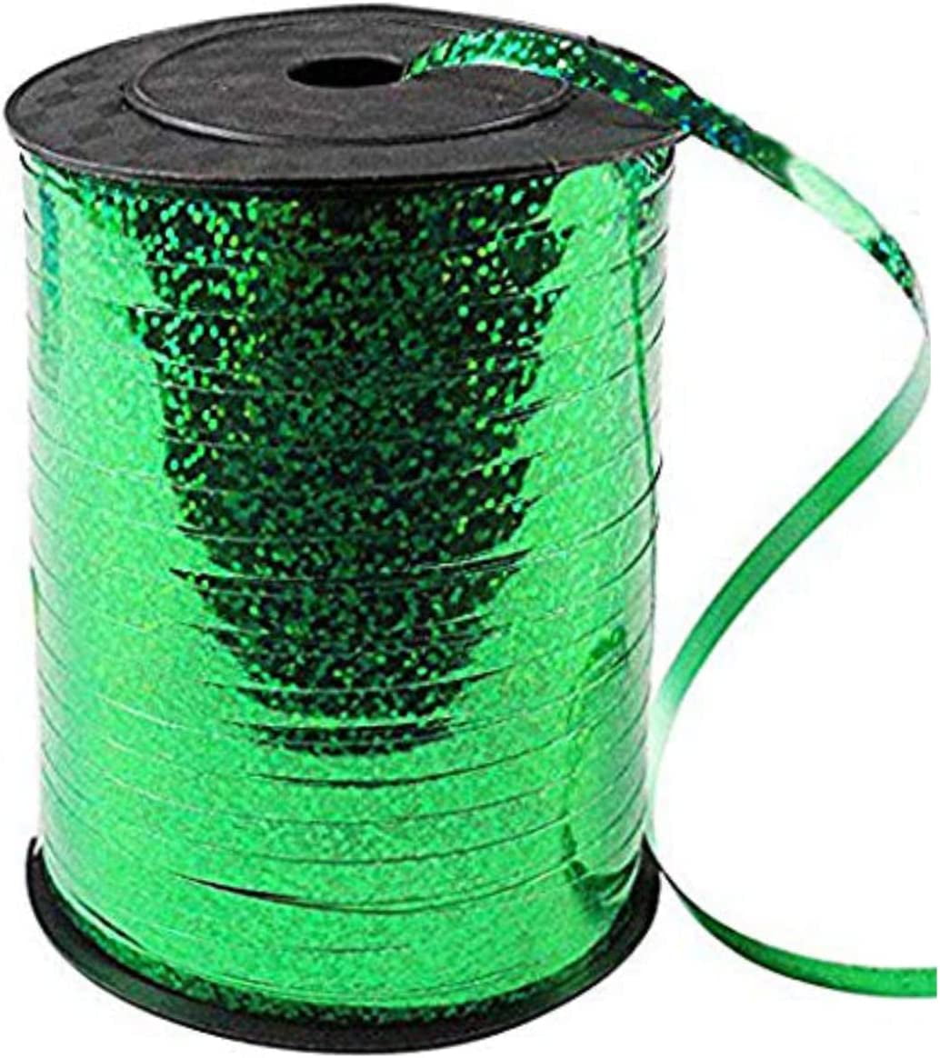 500 Yards Gold Crimped Curling Ribbon Shiny Metallic Balloon String ...