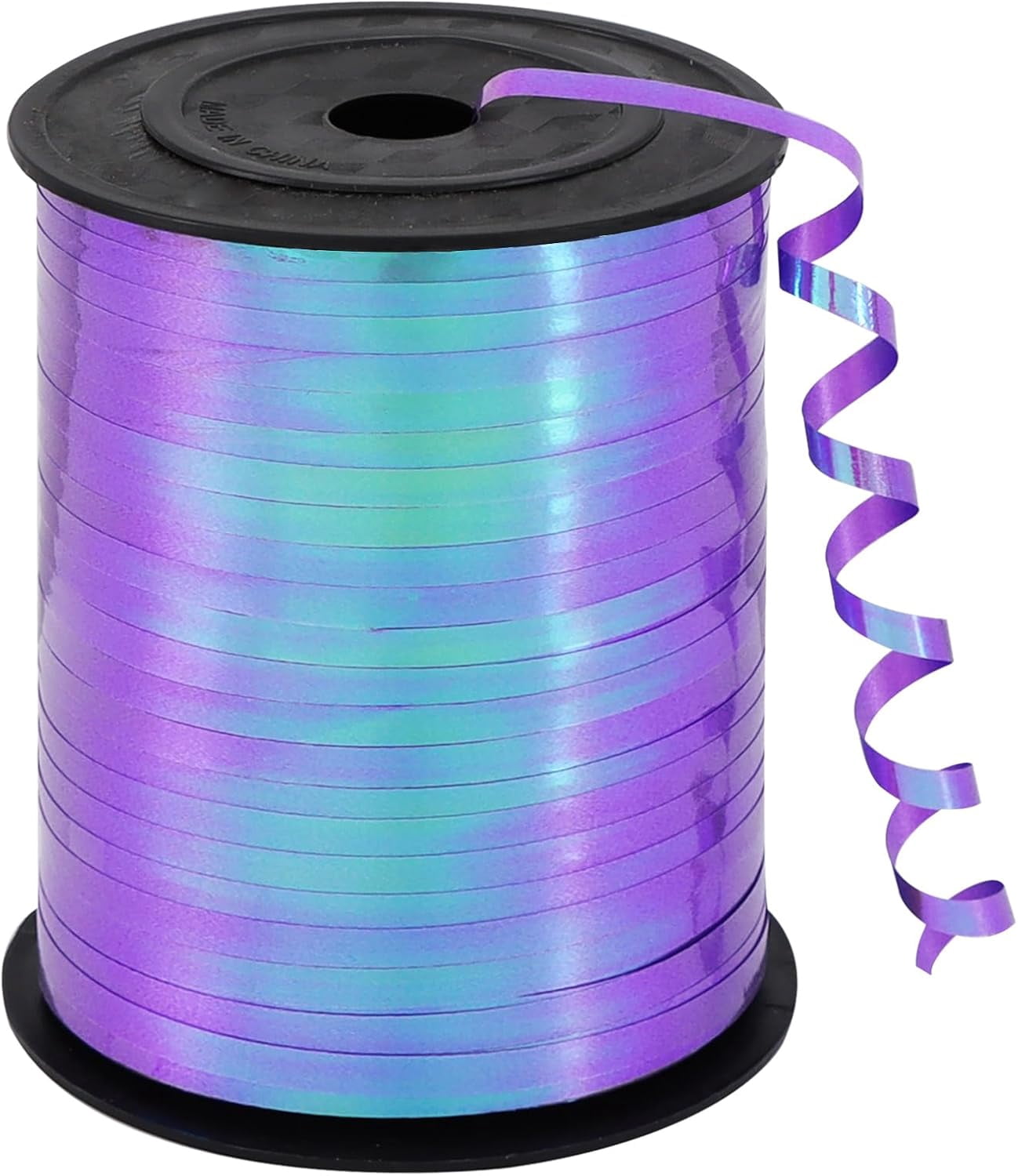500 Yards Iridescent Purple Curling Ribbon, 1/5 Inch Balloon String ...