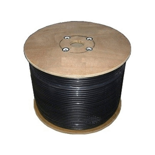 500 ft Bolton 600 Black Color Low Loss Cable Spool (No Connectors ...