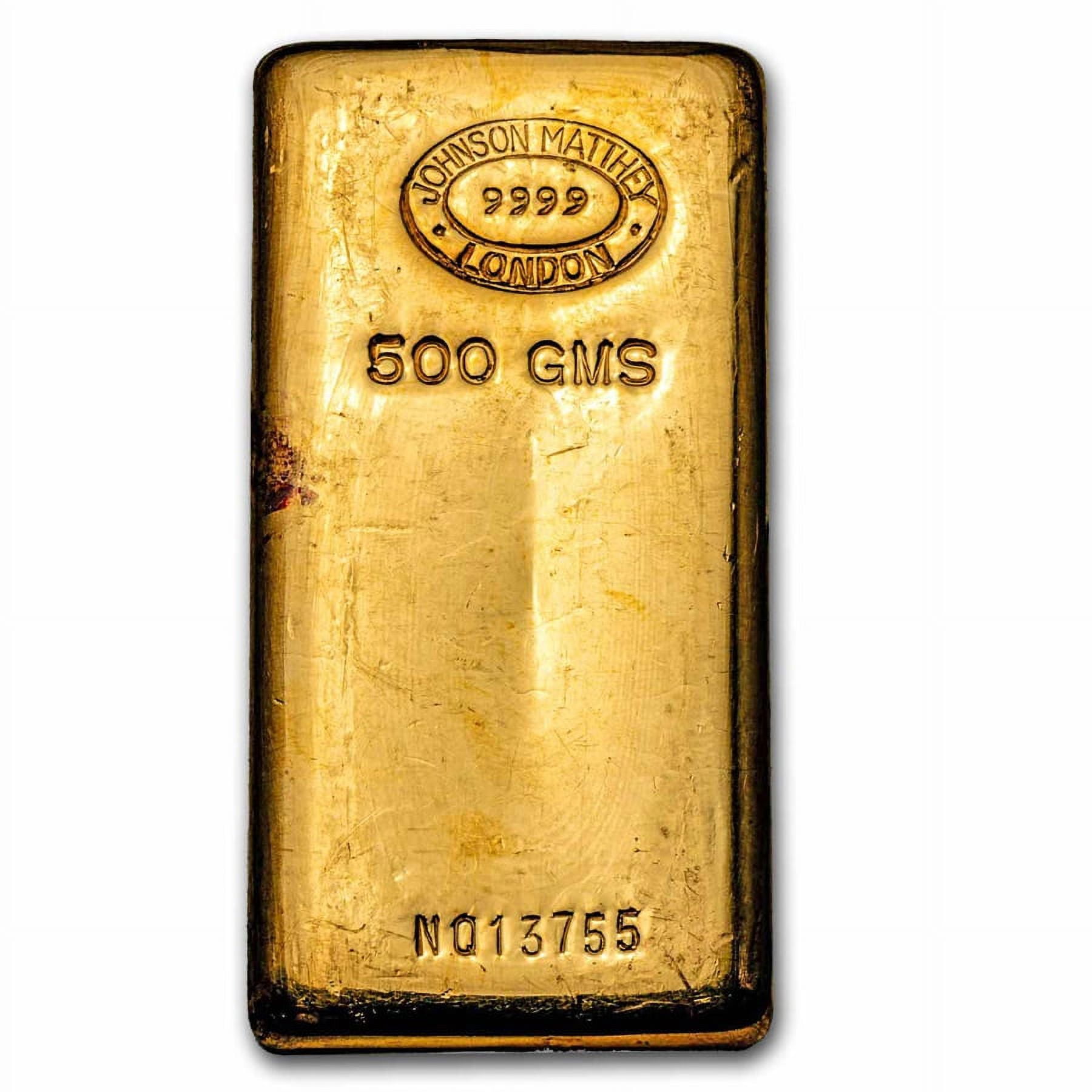 500 gram Gold Bar - Johnson Matthey-London (Poured) - Walmart.com