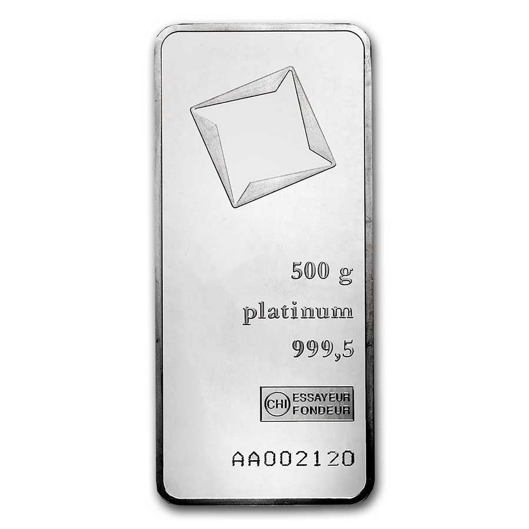 500 gram Platinum Bar - Secondary Market - Walmart.com