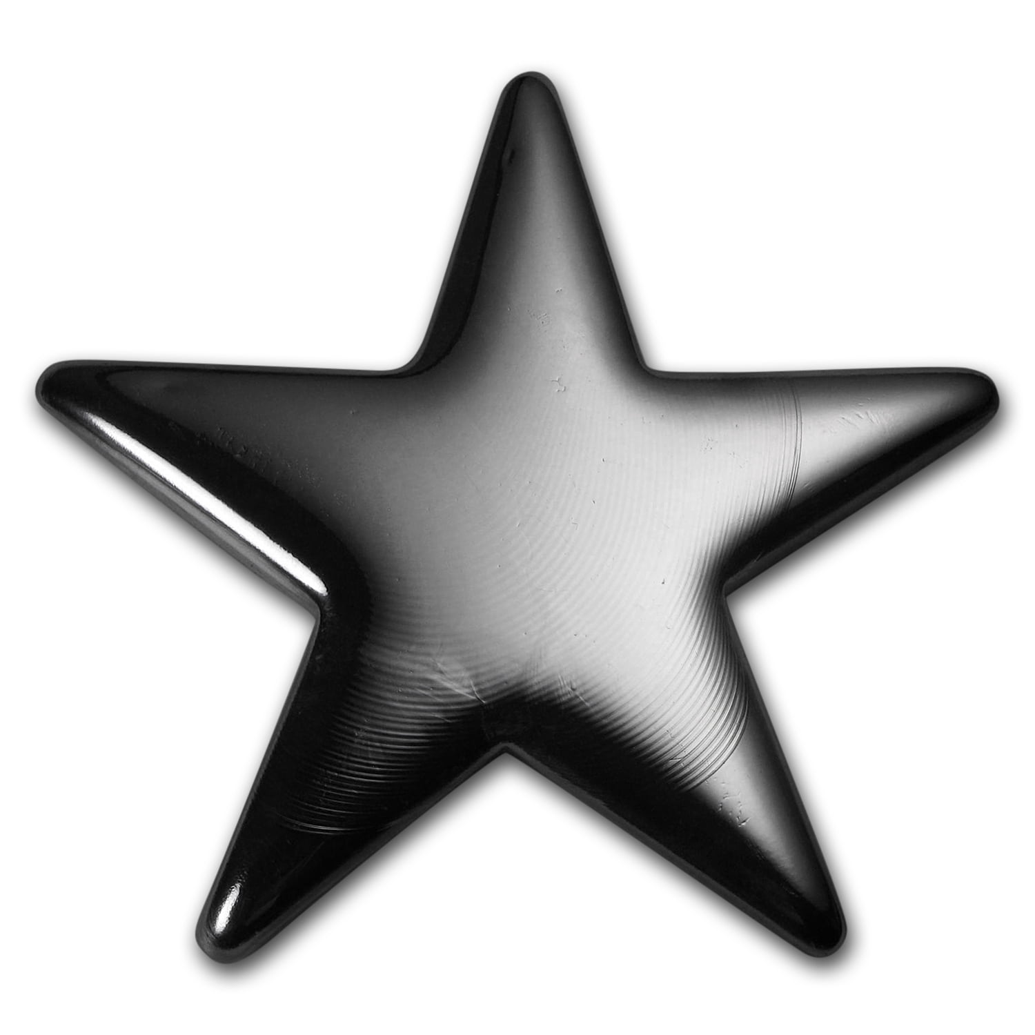 500 gram Silver Star Bar - Geiger Edelmetalle (Scruffy w/Box) - Walmart.com
