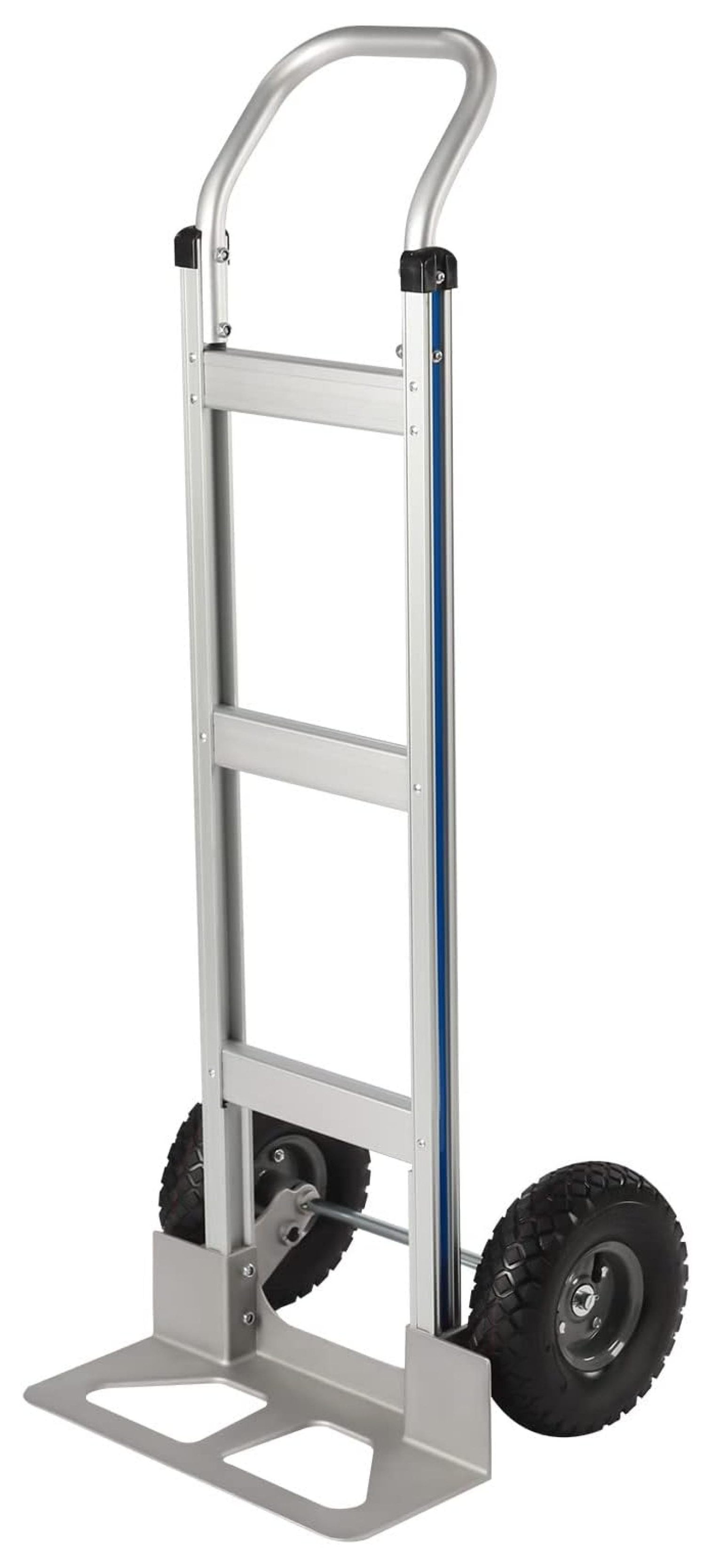500 lbs Heavy Duty Aluminum Hand Truck, Loop Handle Hand Cart Dolly ...