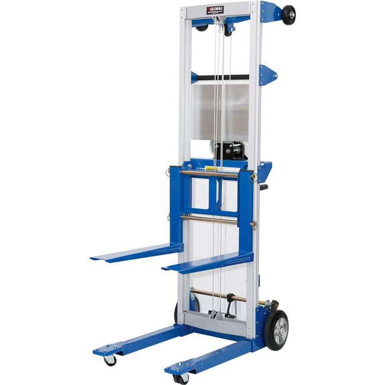 500 lbs Lightweight Hand Operated Lift Truck with Fixed Legs - Walmart.com