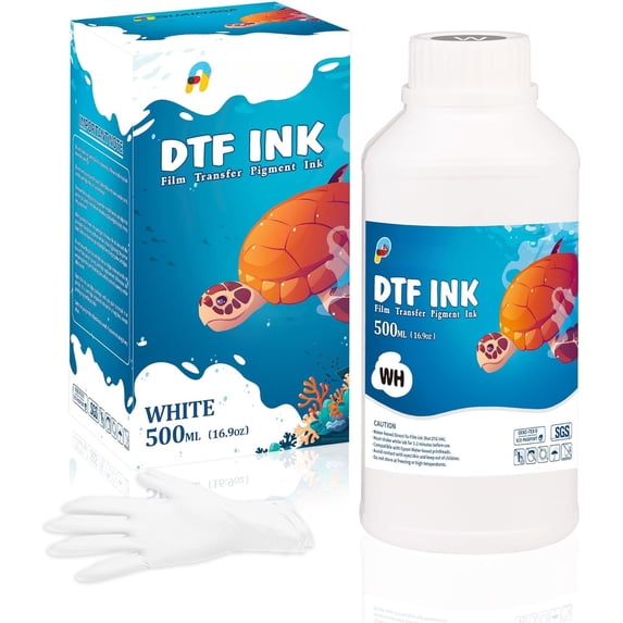 500 ml DTF White Ink, DTF Transfer White Ink for PET Film, Refill Ink ...