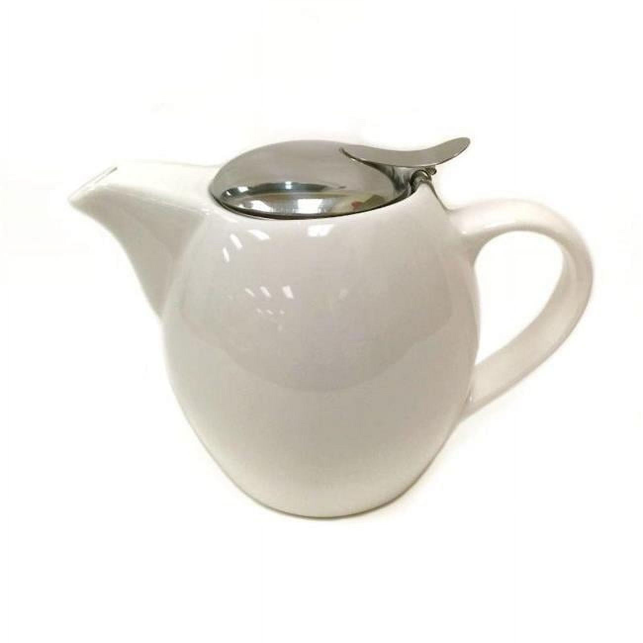 500 ml Pearl Glossy White Teapot - Walmart.com