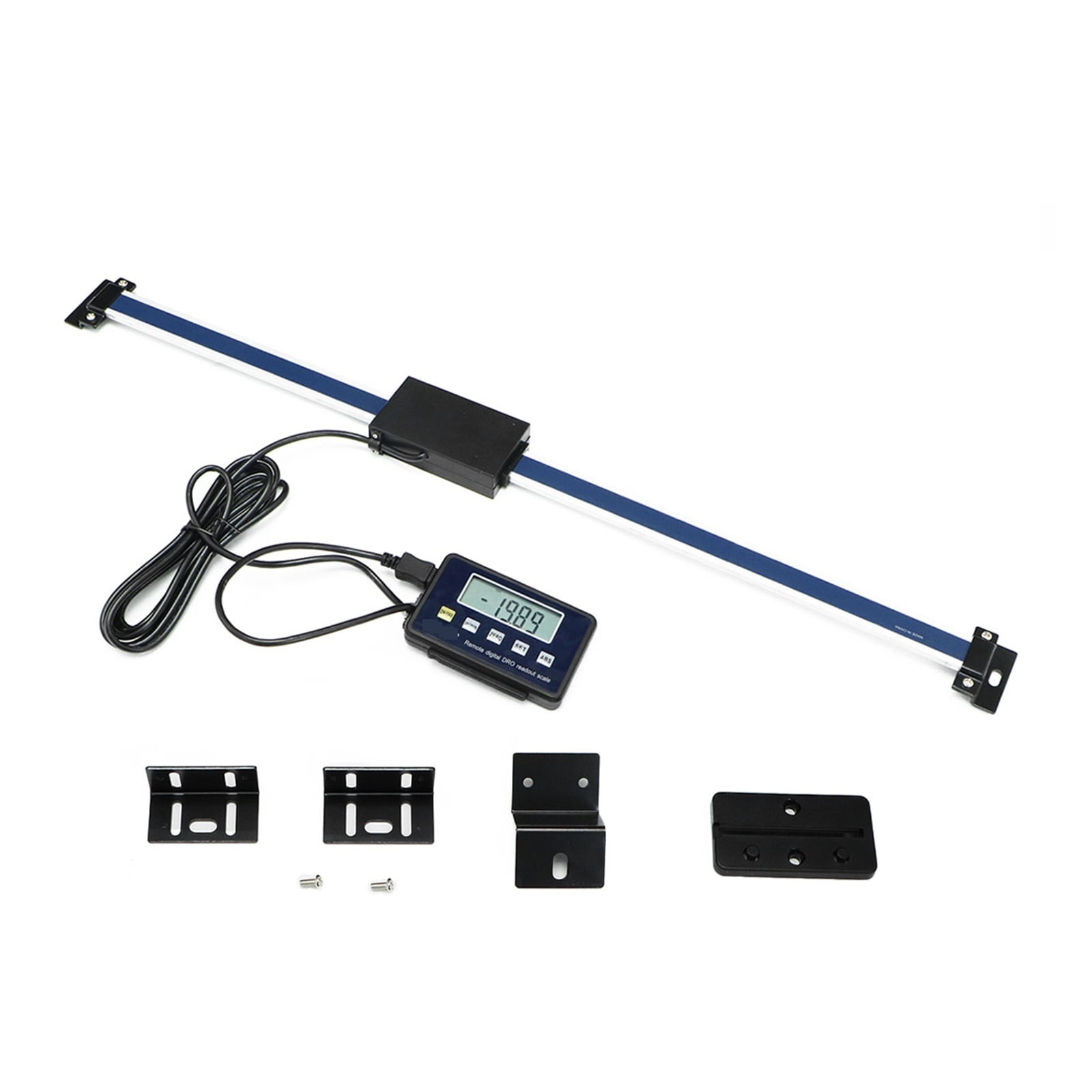 500 mm 0.01 mm Magnetic Remote Digital Readout Digital Linear Scale External Display - Walmart.com