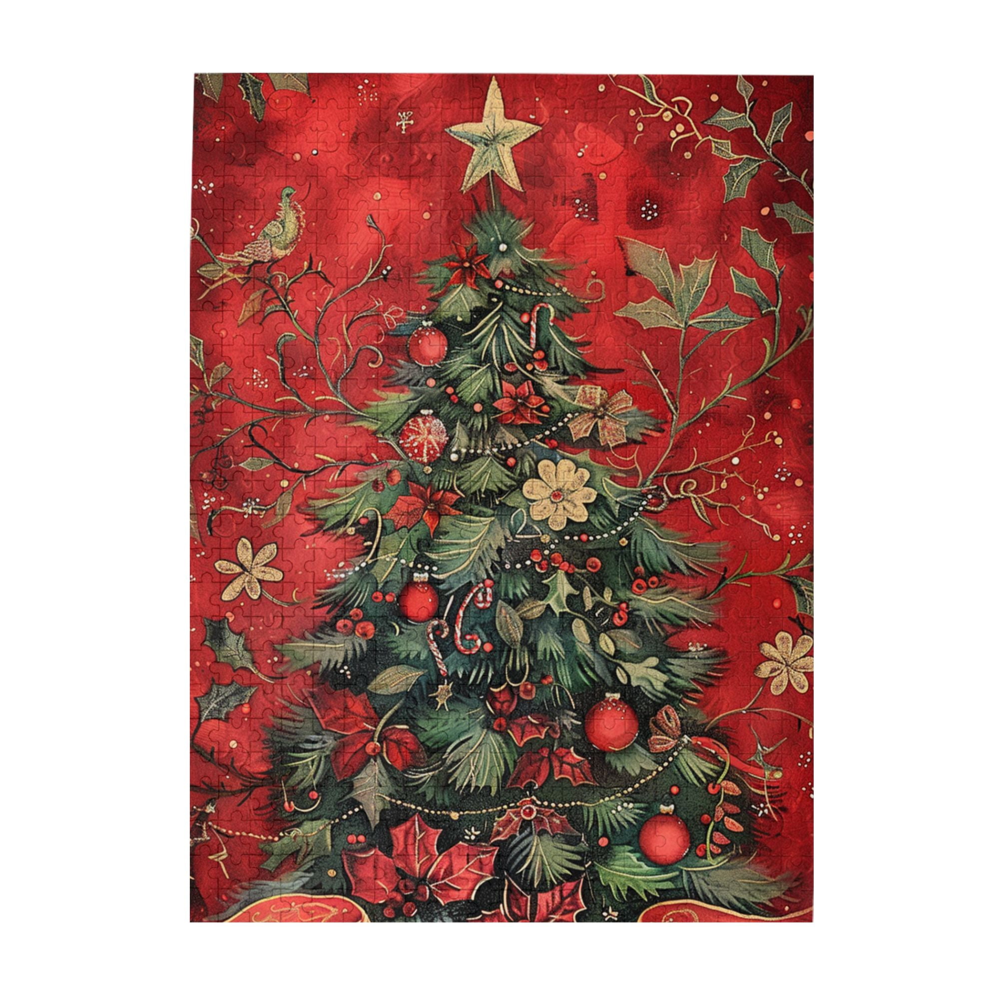 500 pcs Chinese yew Wooden Puzzles 500 Piece,Challenging Brain Exercise ...