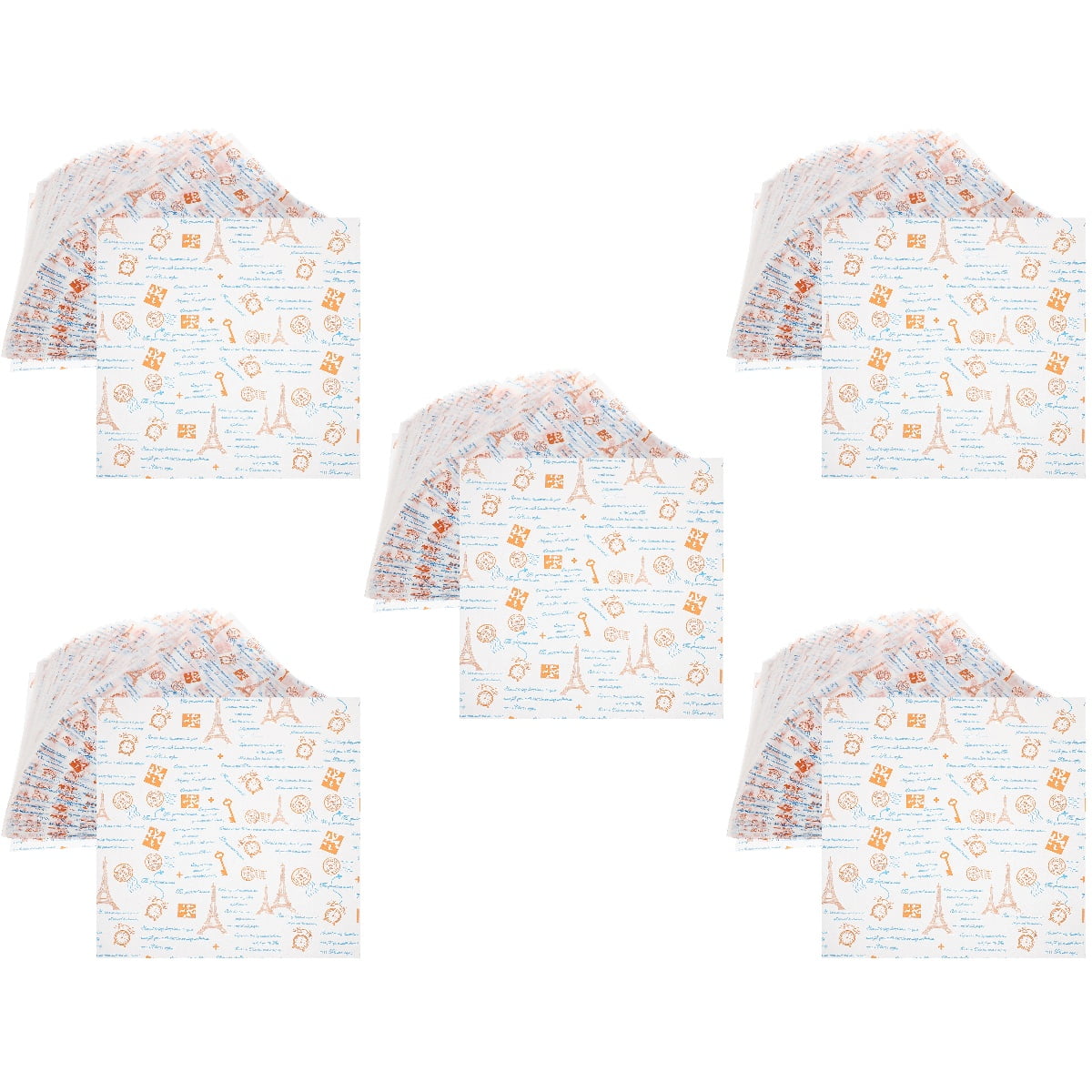 500 pcs Fried Chicken Wraps Food Holder Food Packing Paper Newspaper ...