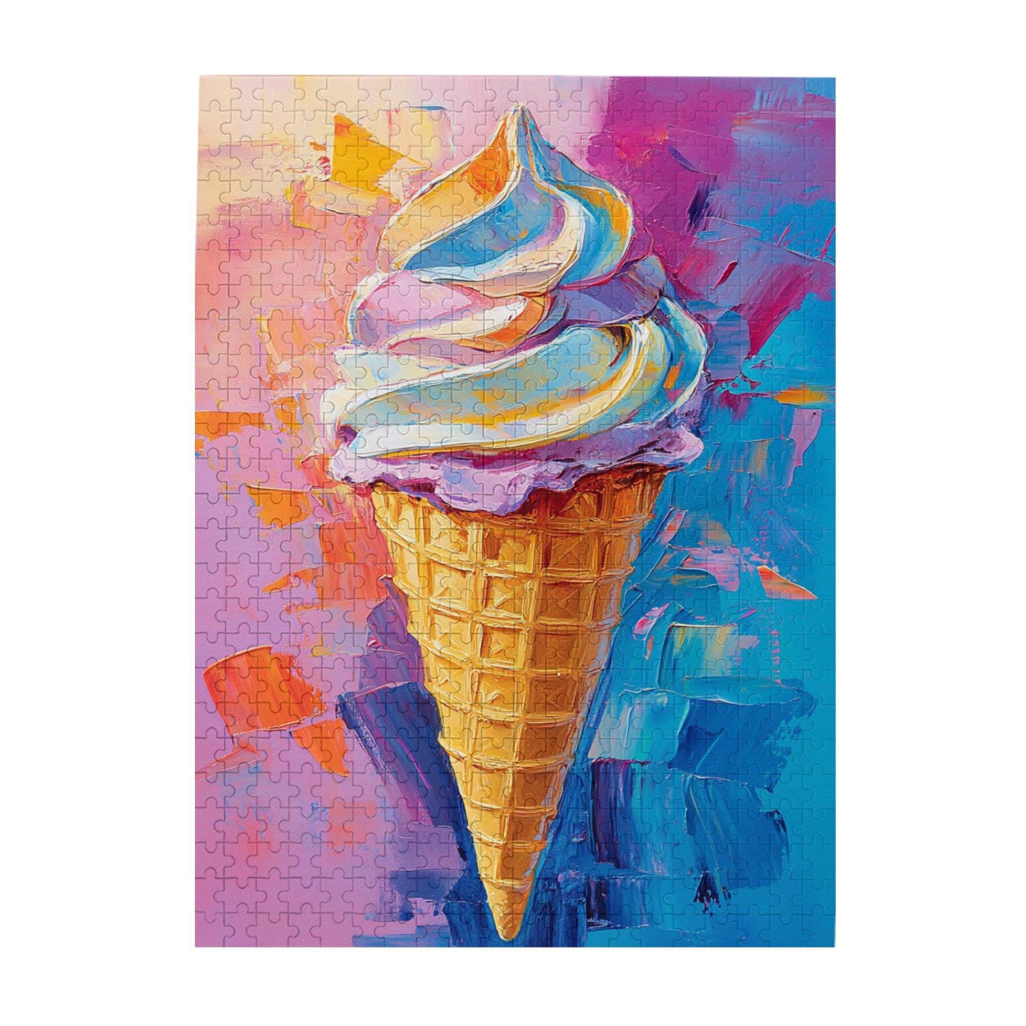 500 pcs Ice cream cone 500 piece puzzle for adults,Vibrant Colors ...