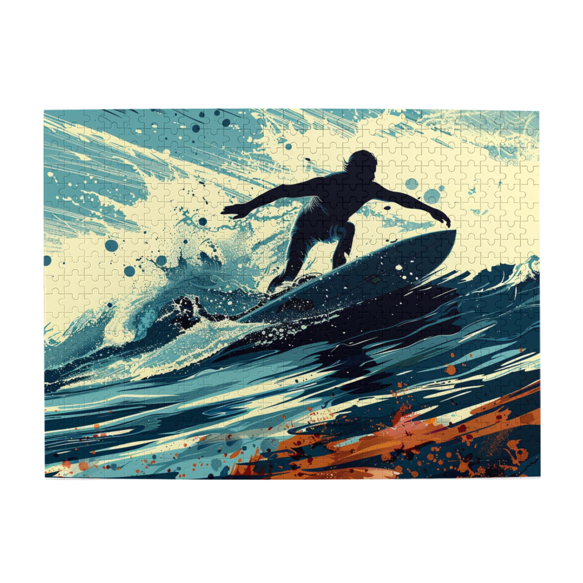 500 pcs Surfers jigsaw Wooden puzzles 500 pieces,Stunningly Vibrant ...