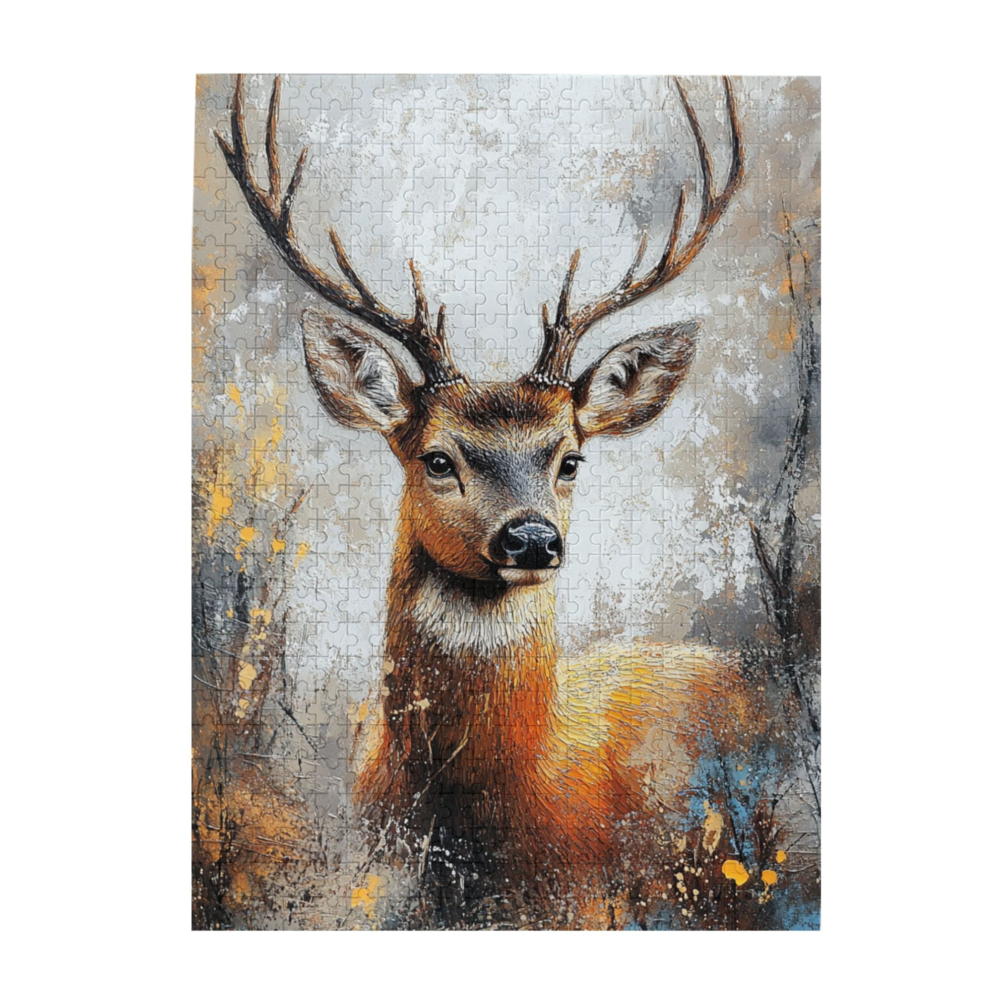 500 pcs Vintage Deer puzzles for adults 500 pieces,Vibrant Design ...