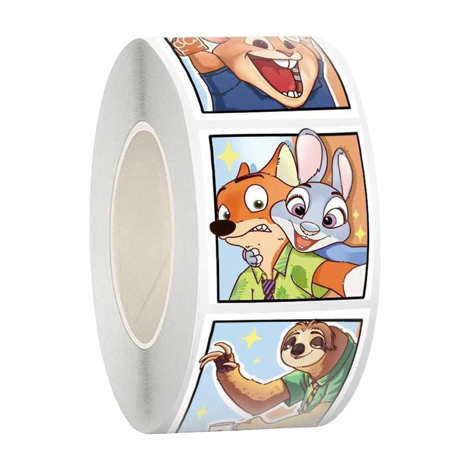 500 pcs Zootopia Sticker Set - Doodle Art Waterproof Vinyl Decals,Large ...