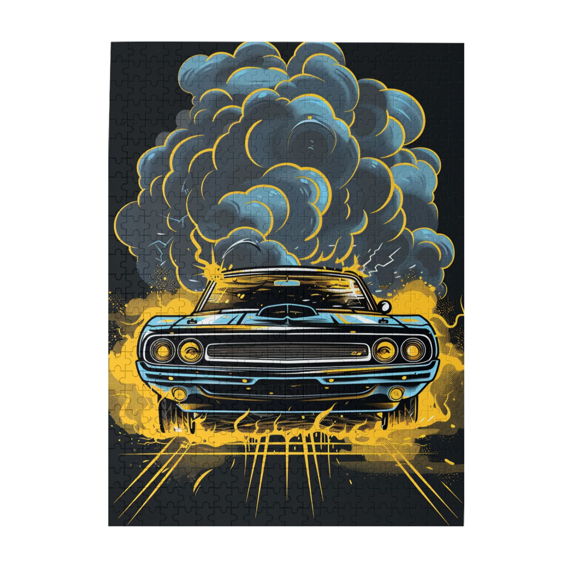 500 pcs 500 piece puzzle for adults Racing car,Challenging Brain ...