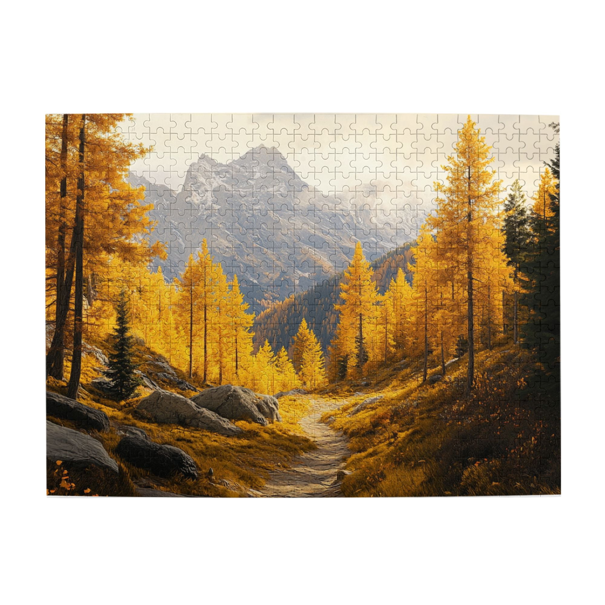 500 pcs woodland path Wooden puzzles for adults 500 pieces,Vibrant and ...