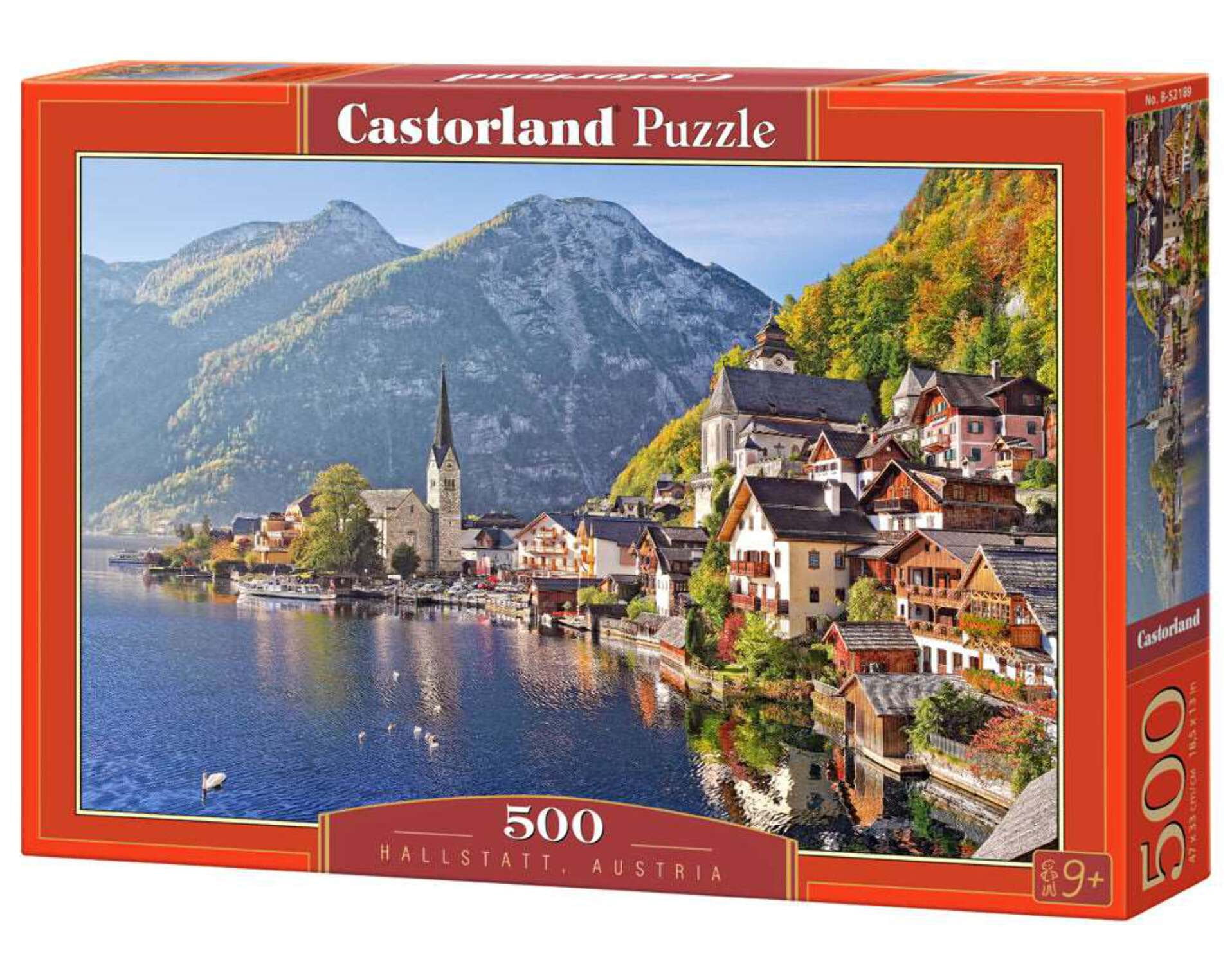 500 piece Jigsaw Puzzle, Hallstatt, Austria, Idyllic Landscape ...