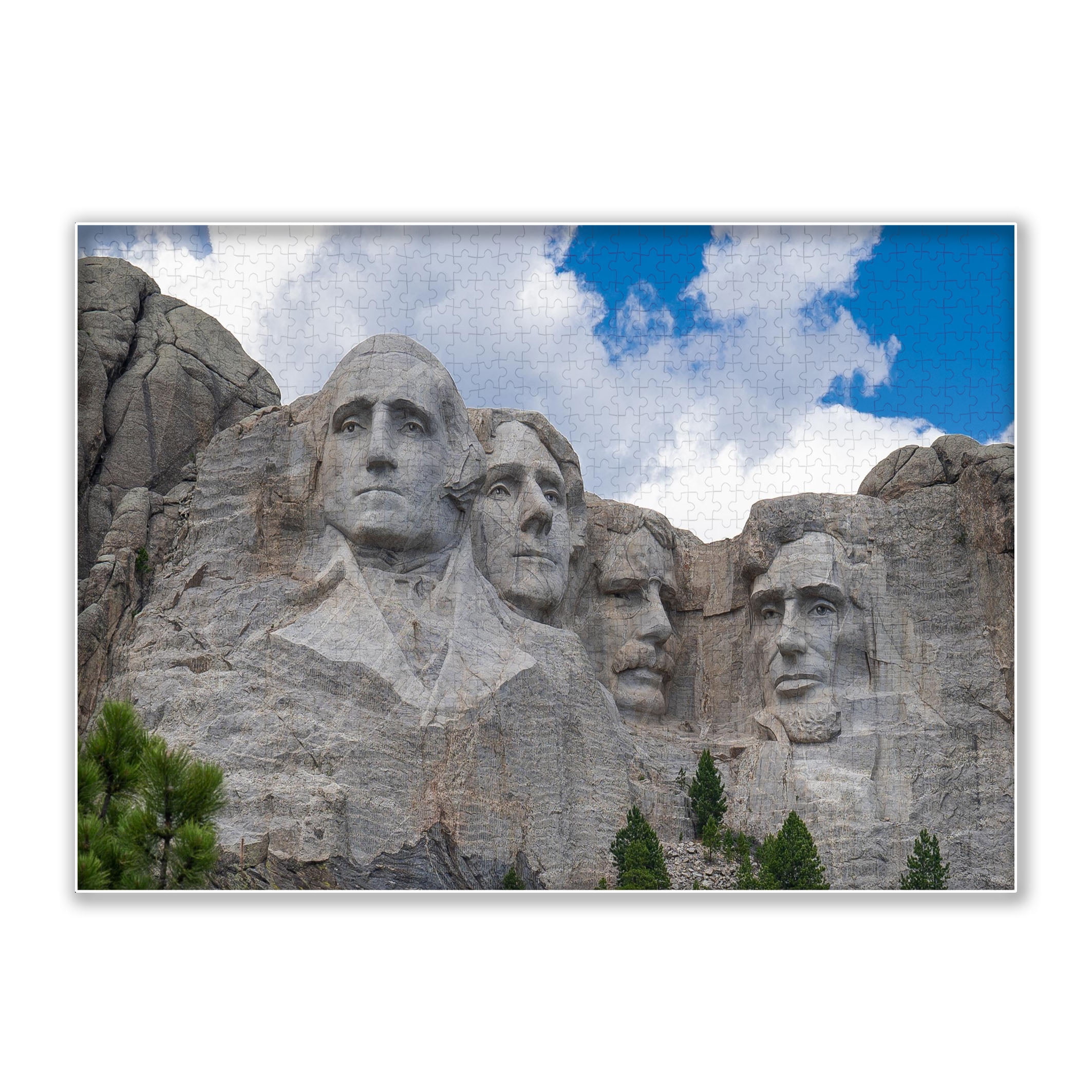 500-piece Mount Rushmore National Memorial - president Adult paper ...