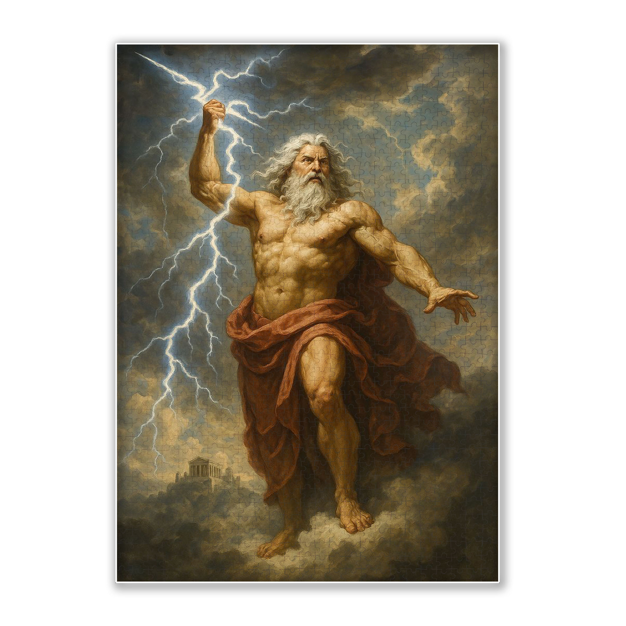 500-piece Norse Mythology - Thor's Punishment Adult Wooden Puzzle ...