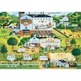 500 pieces of Goat wooden jigsaw Puzzle - Farm animals, barn pigs, cows ...
