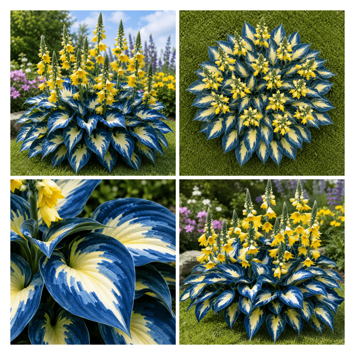 500 to 1,500pcs Perennial DyeColor Hostas for Planting-(Non-Artificial ...