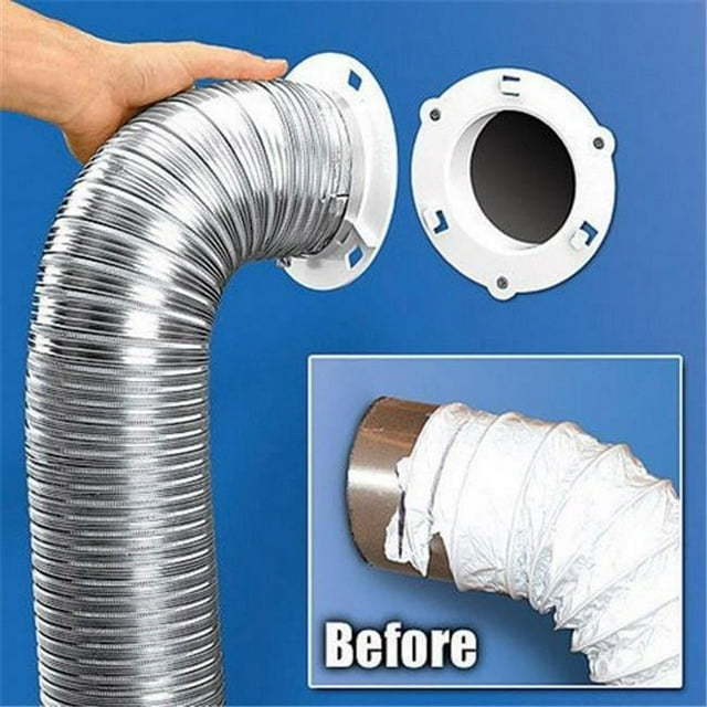5000-1 Quick Connect Dryer Vent, Easy Access for Maintenance, Space ...