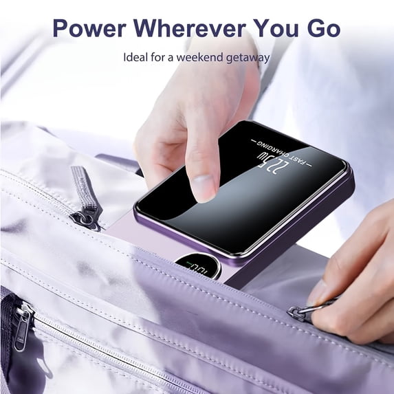 5000/10000mAh Magnetic Wireless Power Bank, 22.5W/PD20W Fast Charging ...