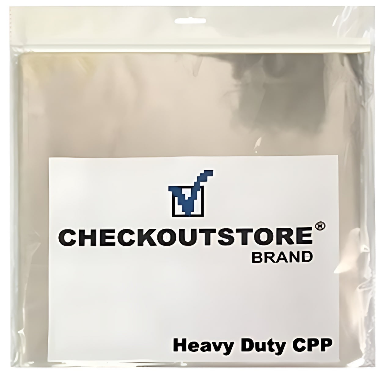 5000 CheckOutStore Clear Plastic CPP for 12" LP Vinyl 33 RPM Record ...