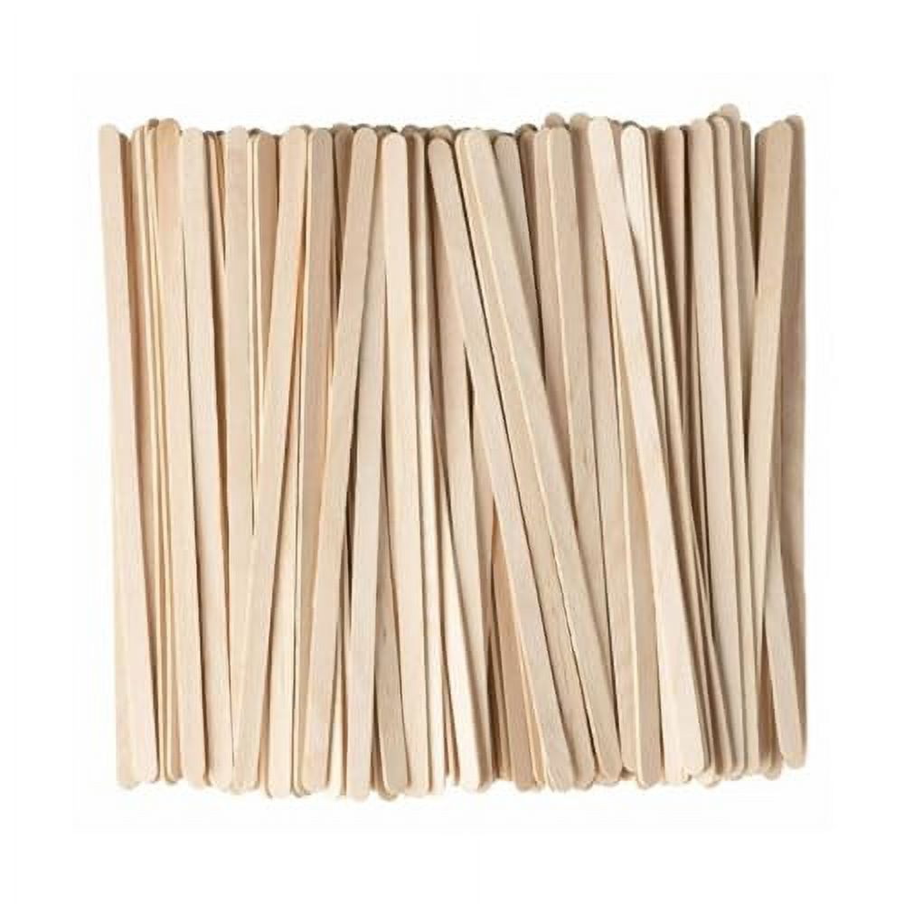 5000 Pack Wooden Coffee Stirrers — 7" Birch Eco-Friendly Disposable ...