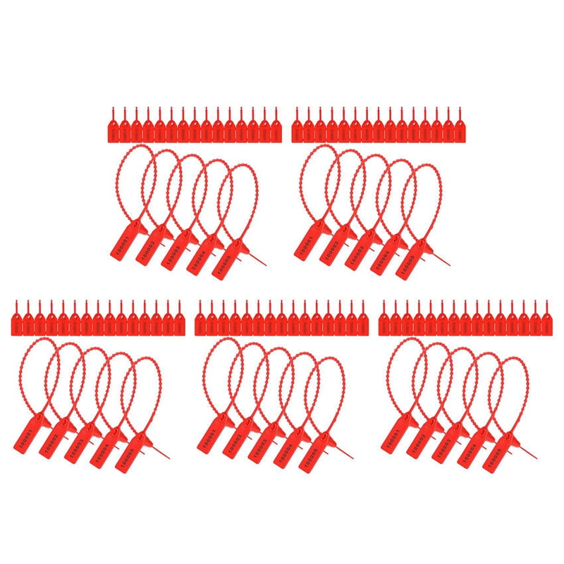 5000 Pcs Plastic Tamper Seals Tags Security Tags Seals Numbered Zip ...