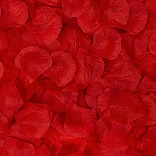 5000 Pcs Rose Petals Artificial Flower for Valentine's Wedding Decor ...