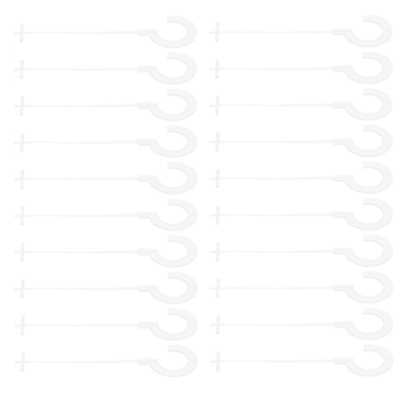 5000 Pcs Tag Hooks J Barb Question Mark Glue Needle - Walmart.com