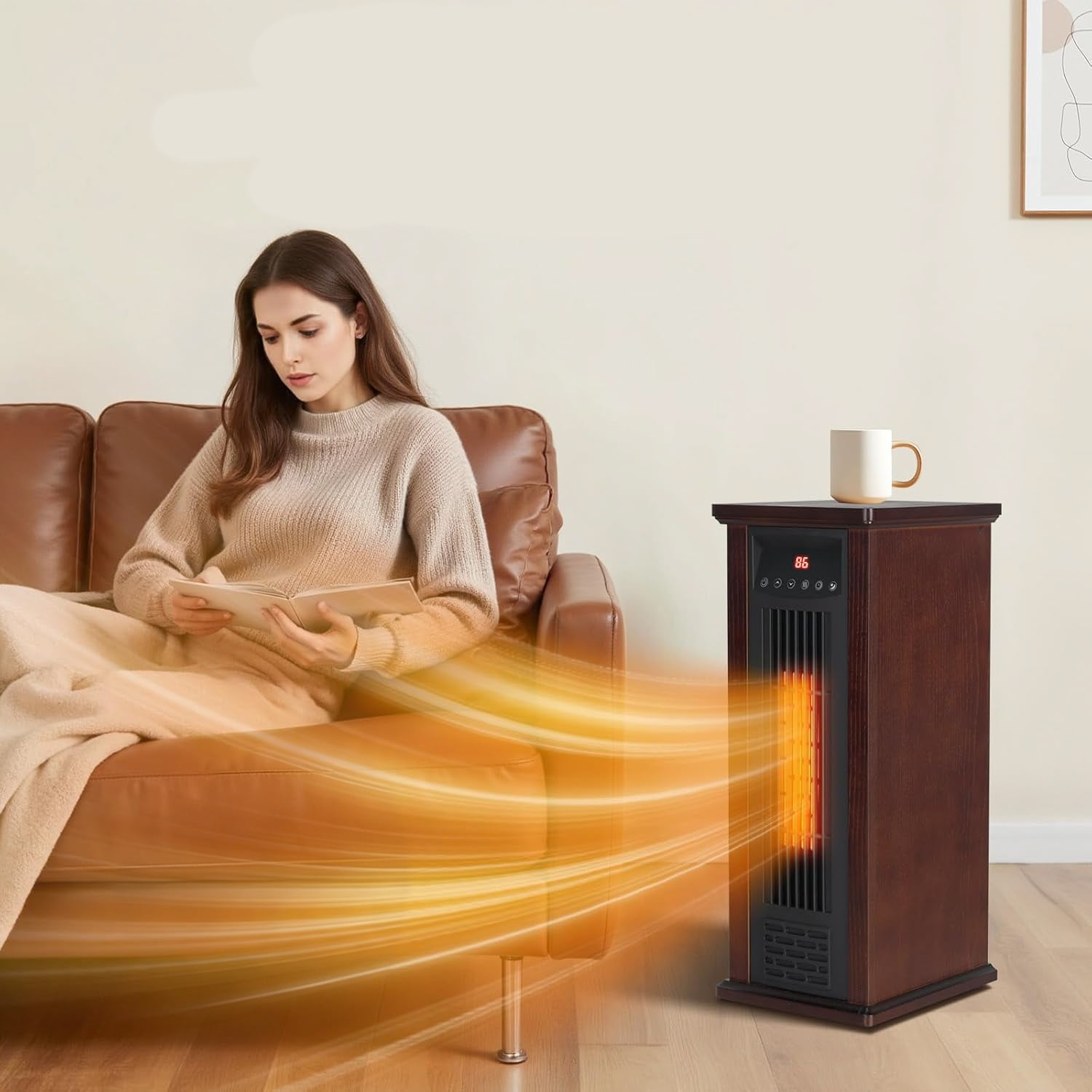 5000-Watt 240-Volt Hardwired Electric Fan-Forced Industrial Heater ...