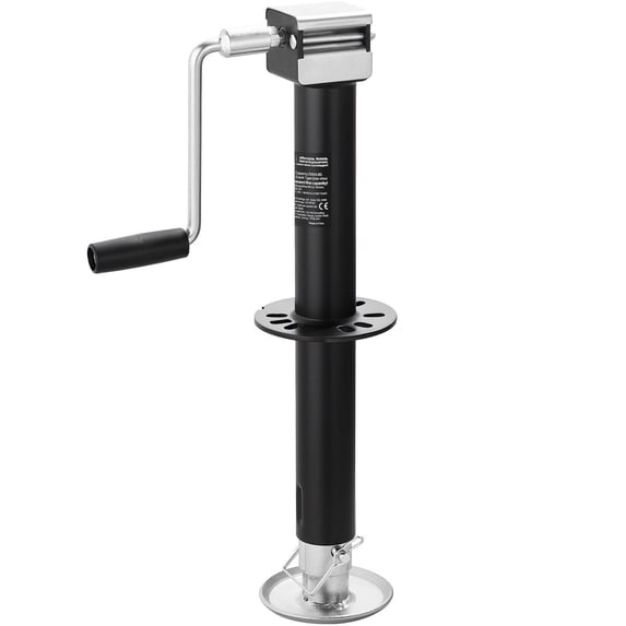 5000 lbs A Frame Trailer Jack with 15 Inch Vertical Travel 7 Level ...