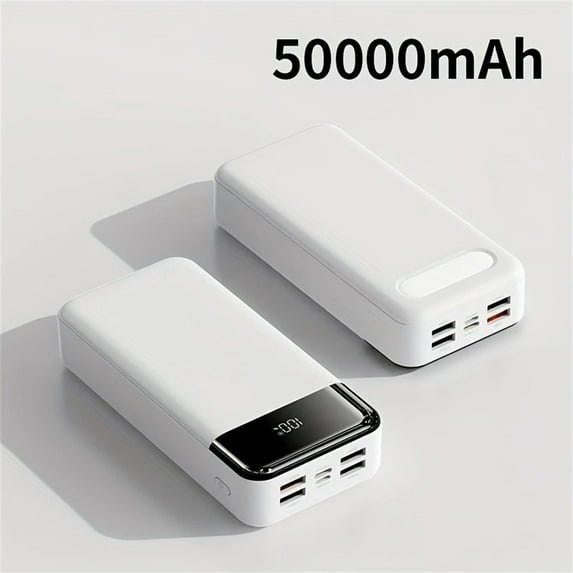 50000mAh Large Capacity Power Bank Battery Pack, 22.5W Fast Charging ...