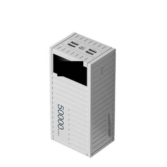 50000mAh Power Bank PD 20W Fast Charging Portable Outdoor Power Station ...