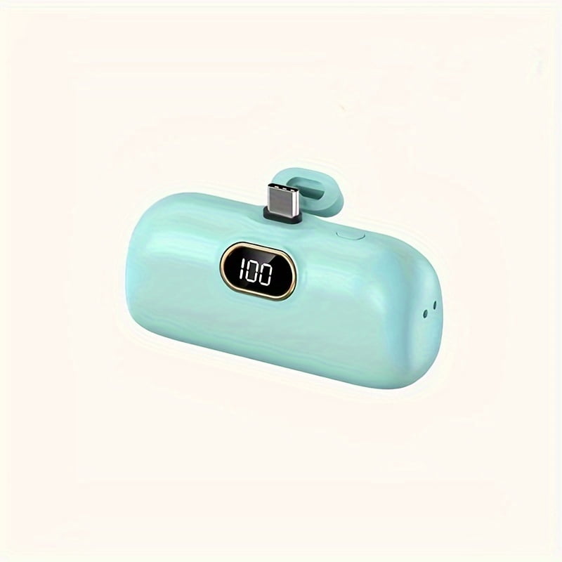 5000Mah Ultra-Compact Power Bank - Portable Phone Charger with ...