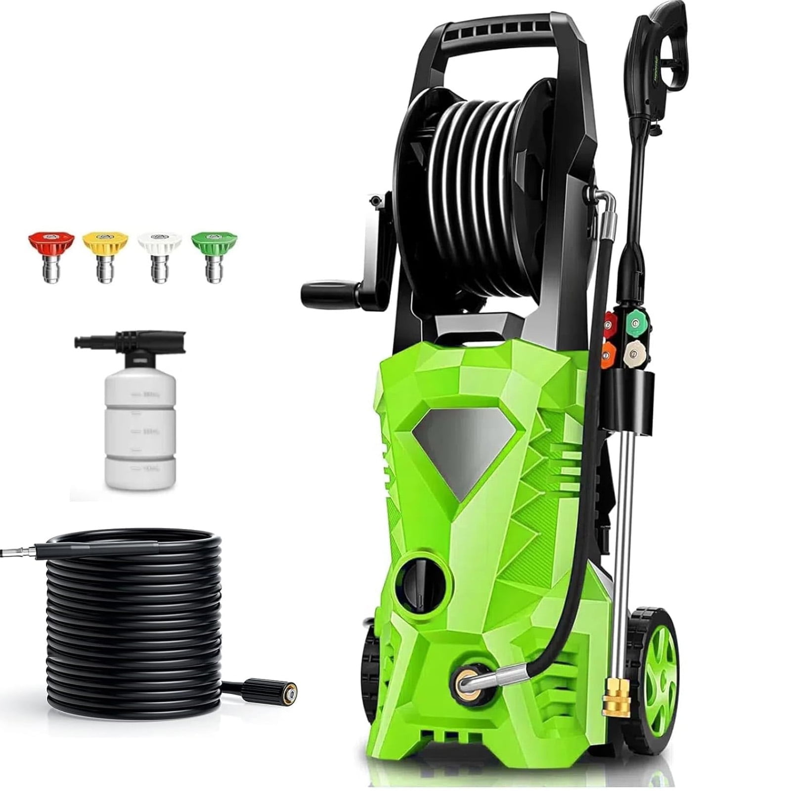 5000PSI Electric Pressure Washer 2026 2.8GPM High Power Washer with 4 ...