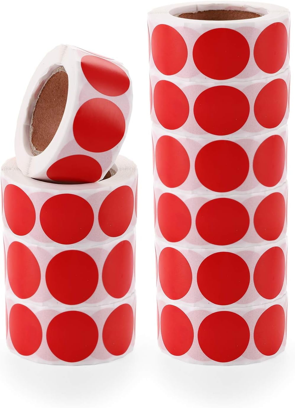 5000Pcs Color Coding Labels, 1 inch Round Color-Code Dot Label ...