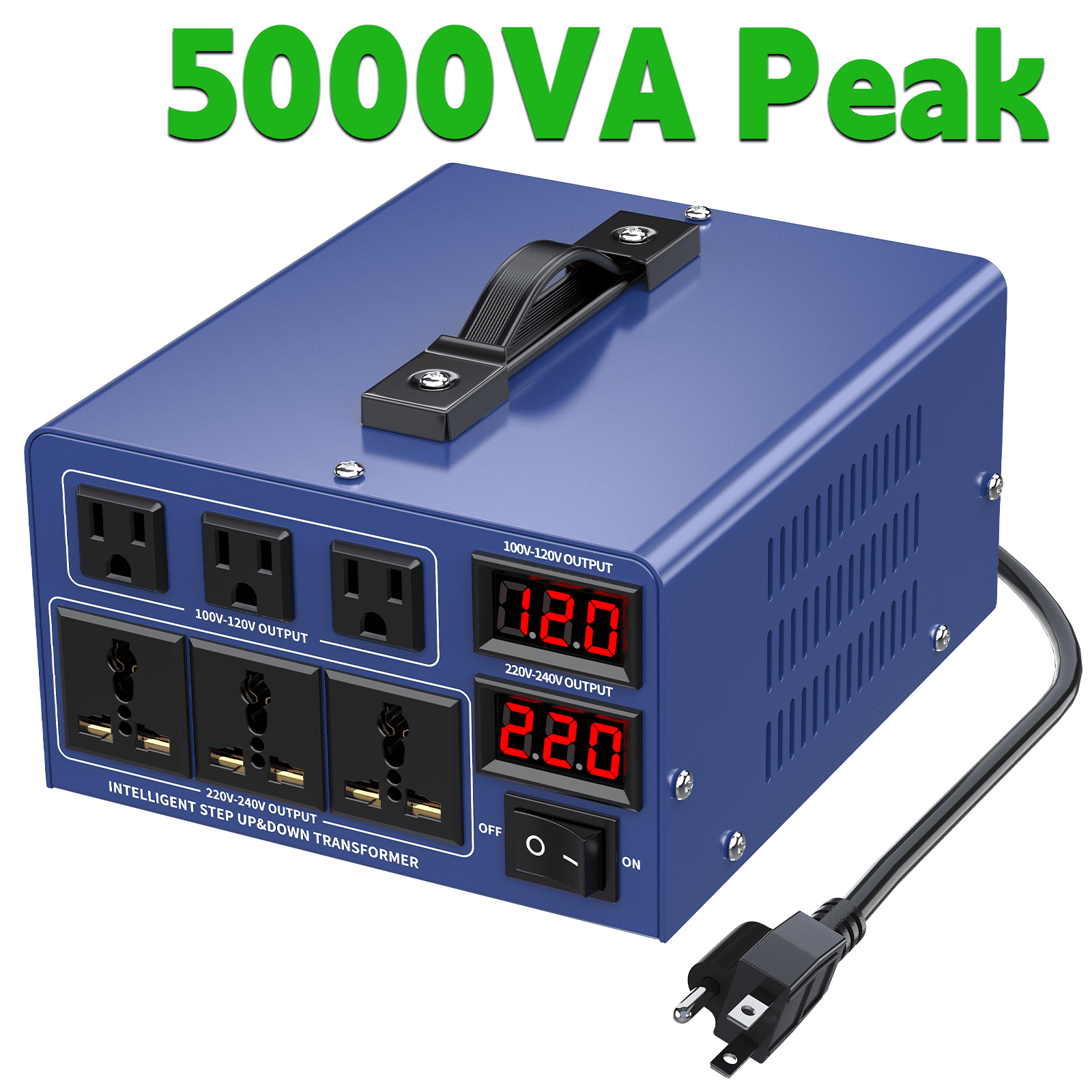 CELYYPU 5000W Step Up Power Transformer - Walmart.com